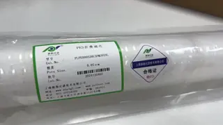 20'' High Flow Pes Membrane Filter Cartridge Retention Rating 0.05um