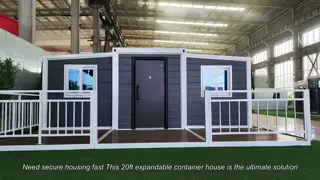 Expandable 20ft Container House Secure Workforce Housing