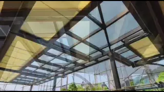 Retractable Sunroom Canopy, Retractable Roof Shade Awning for Glass Sunroom, Custom Outdoor Sun‑Shade Canopy for Patio Conservatory, UV‑Protection & Heat Insulation