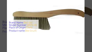 Gentle Horse Hair Bee Brush for Safe Beekeeping