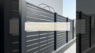 Durable Aluminum Privacy Fence for Modern Landscapes