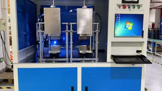Double-station Stainless Steel Door Handle Automatic Laser Welding Machine