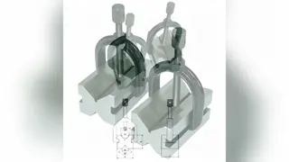 Industrial Grade V Blocks Set High Accuracy V Blocks for Toolroom Design Processing & Checking Work