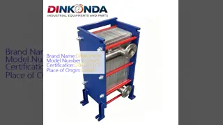 DINKONDA Copper Brazed Plate Heat Exchanger No Leakage