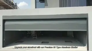 Premium 80 Type Aluminum Rolling Shutter Door Solution