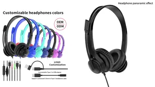 JTY-1225 Head mounted Wired Telephone Headphones