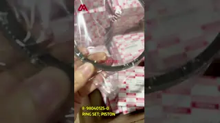 8-98040125-0 8-98055478-0 Standard Piston Ring Set 8980401250 8980554780 for ISUZU 700P 4HK1 4HG1