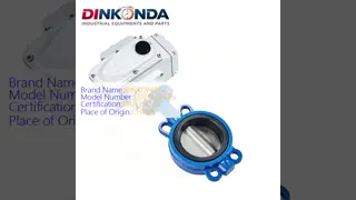 DINKONDA Pneumatic Butterfly Valve Reliable Flow Control