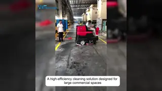 K8 High-Efficiency Ride-On Floor Scrubber