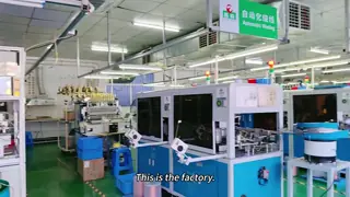 High Frequency Transformer Complete Production Process Workshop Display