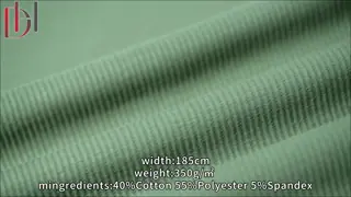 Cotton Polyester Spandex Stretch Knit Fabric