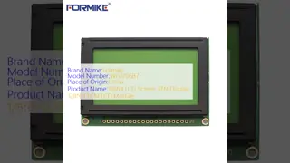 12864 LCD Module STN Display Features and Specs