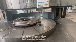 ASME Stainless Steel Dished Head from GJ Formed Head Factory with Machined Edge Prep Processing.