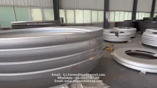 ASME Stainless Steel Dished Heads with Welding Gap
