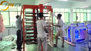 Heavy Duty Full Height Turnstile For Football Stadium Entry Control