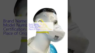 FFP1 Foldable Respirator Mask Reliable Dust Protection