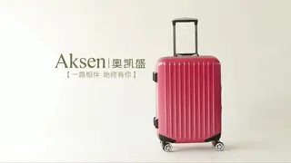 Pink Hardside Spinner Luggage with 360° Silent Wheels