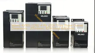 Milano KV90S VFD Solar Drive Efficient Motor Control