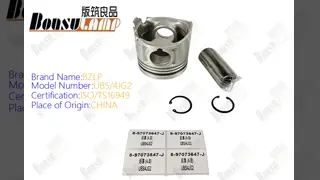 Standard Piston 897073647J for Isuzu 4JG2 Engine