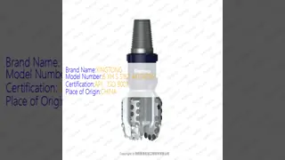 XH Series PDC Drill Bit for Ultra Hard Formations