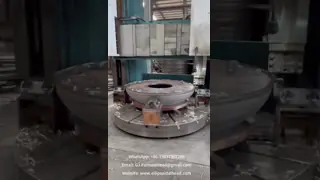 CNC Vertical Edge Beveling of Dished Tank Heads from China Manufacturer