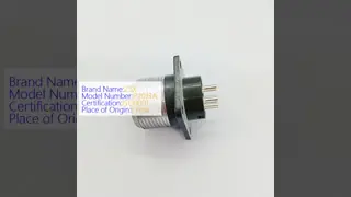 Industrial P20J5A Connector Heavy Duty Panel Mount Plug