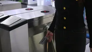 Watch: D142 304 SUS Tripod Barrier Gate Turnstile For Pedestrian Access Control Showcase
