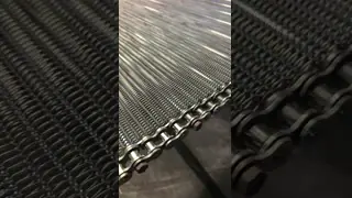 SS304 Balanced Weave Wire Mesh Conveyor Belt