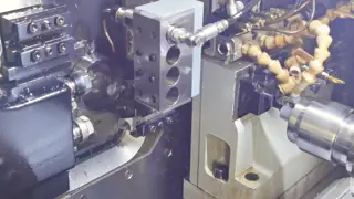 Jianke ZR20-5 Sample Part Machining – High-Speed Swiss Lathe in Action