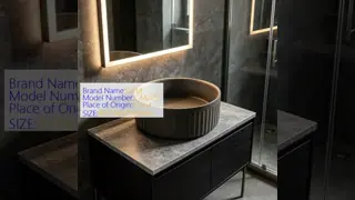 Modern Minimalist Oval Vessel Sink Luxury Bathroom Upgrade