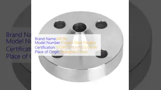 High Quality Alloy Steel Paddle Blind Flanges for Industry