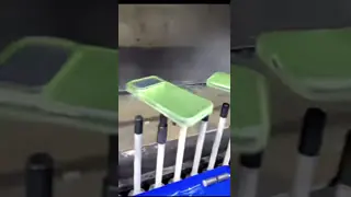 Automated Spraying Line for Mobile Phone Cases