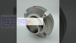 HJCK 50 Double Cartridge Mechanical Seal for Agitators