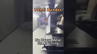 High Precision CNC Sheet Metal Bending Center China Automated Panel Bender Source Factory