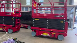 4m/ 6m/8m/10m/12m/ 14m/16m self propelled aerial work hydraulic scissor lifting platforms