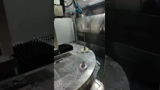 Automated Stainless Steel Vessel Painting Machine