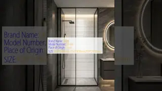 Modern Minimalist Waterproof Shower Wall Panels