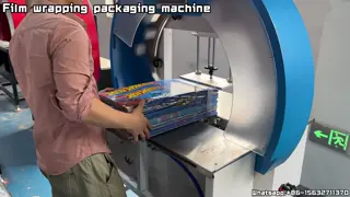 Automatic Film Wrapping Machine for Corrugated Board