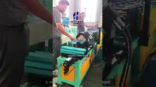 Efficient C Purlin Roll Forming Machine Production