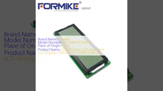 High Contrast 20x4 FSTN LCD Module with SPLC780D Driver