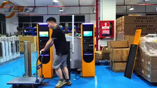 Automatic Parking Ticket Vending Machine With 10.1 Inch LCD / Video Intercom