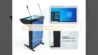 Qtenboard Smart Digital Podium for Interactive Meetings