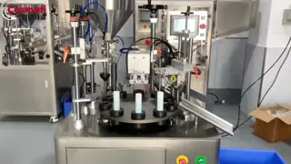Tube Filling and Sealing Machine