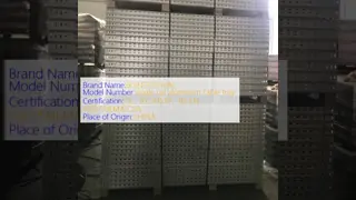 Single Rail Aluminum Cable Tray Space Saving Solution