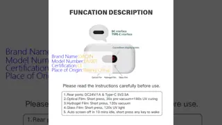 DAQIN UV001 Bubble Free Screen Protector Curing Machine