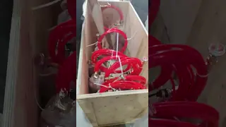 FM200 Fire detection pipe packaging and shipment