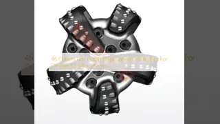 Inch PDC Drill Bit High Speed Soft Formation Drilling