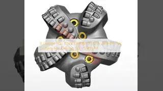 XH Series PDC Drill Bit for Hard Rock Formations