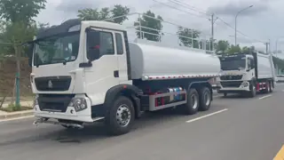 HOWO 30000liters Water Bowser Truck Water Tanker Drinking Water Delivery Transportation Sprinkler Ta