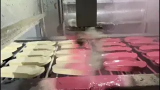 Automatic Spray Coating Machine | High-precision Spraying for Pink Shoe Soles
